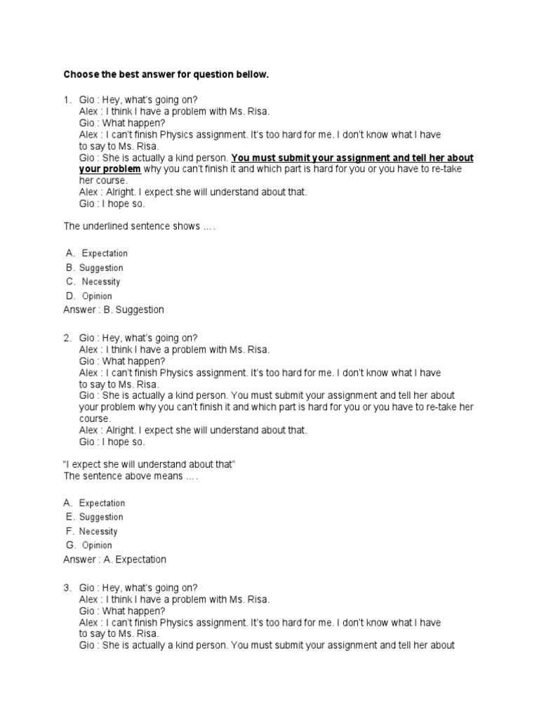 Homework Lesson 7 | PDF