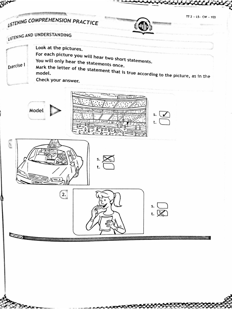 Lesson 5 - Listening Comprehesion Pratice | PDF