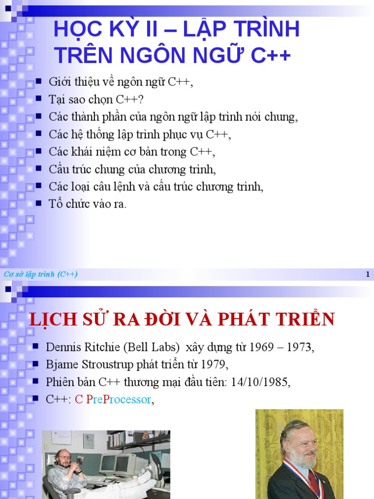 Baigiang C++ Chuyentin 11 | PDF