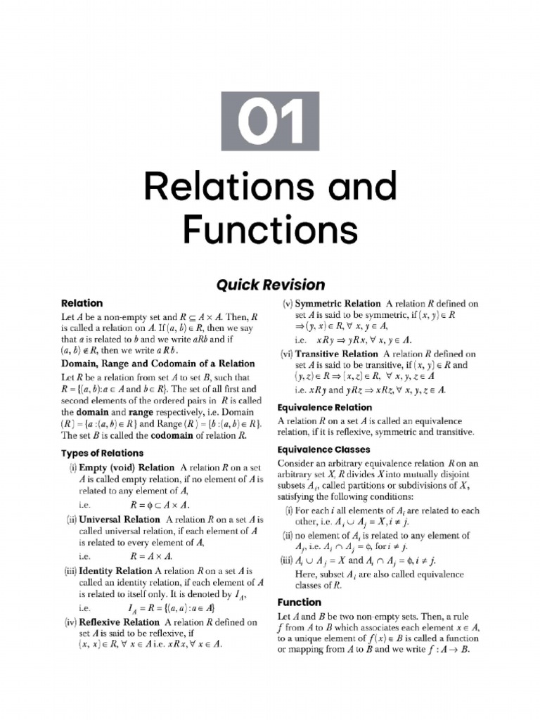 XII Math R and F | PDF