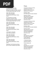 Letra Cancion Cristo Vive | PDF