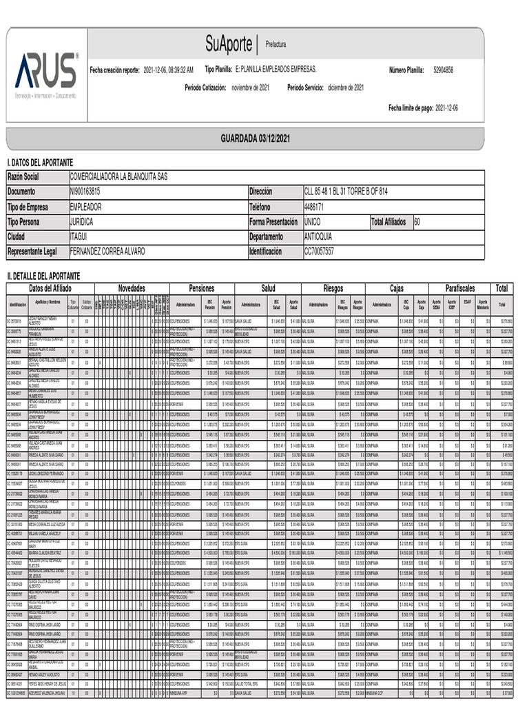 Prefactura 52904858 | PDF | Finanzas personales | Servicios financieros