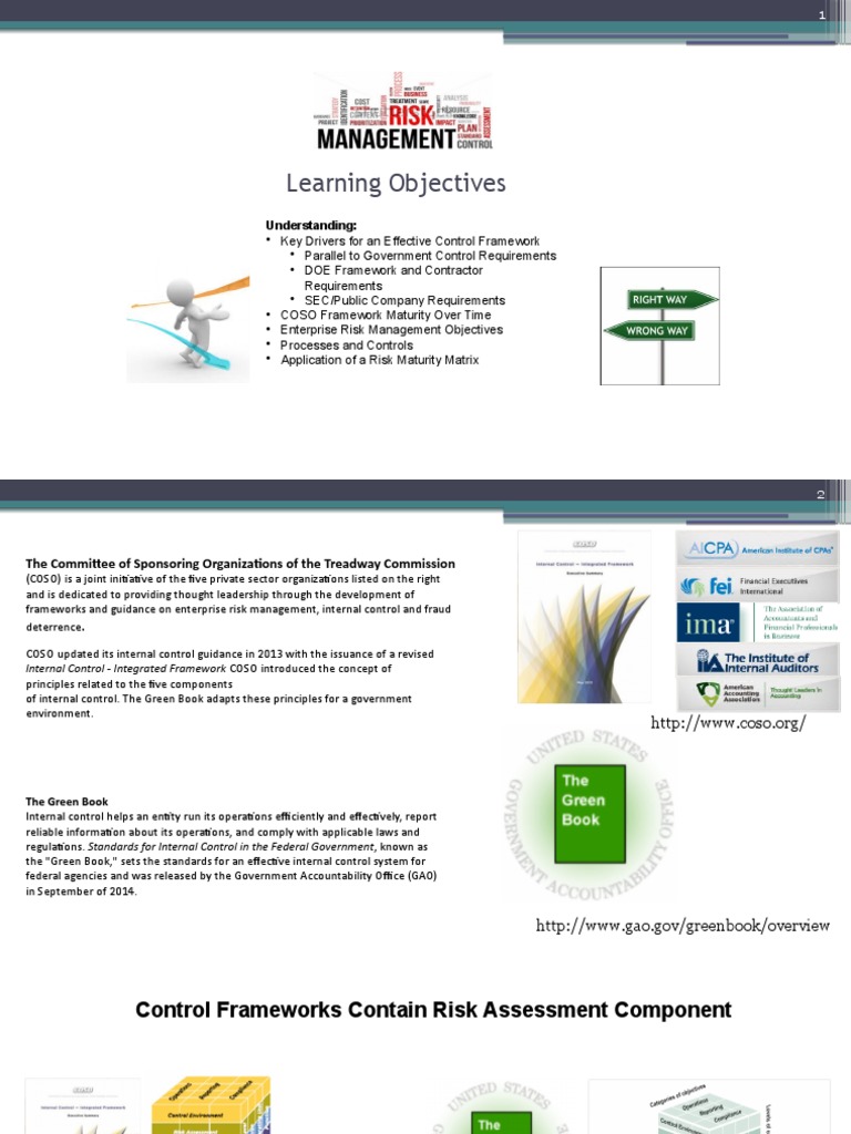 COSO and Risk Management | PDF | Internal Control | Enterprise Risk ...