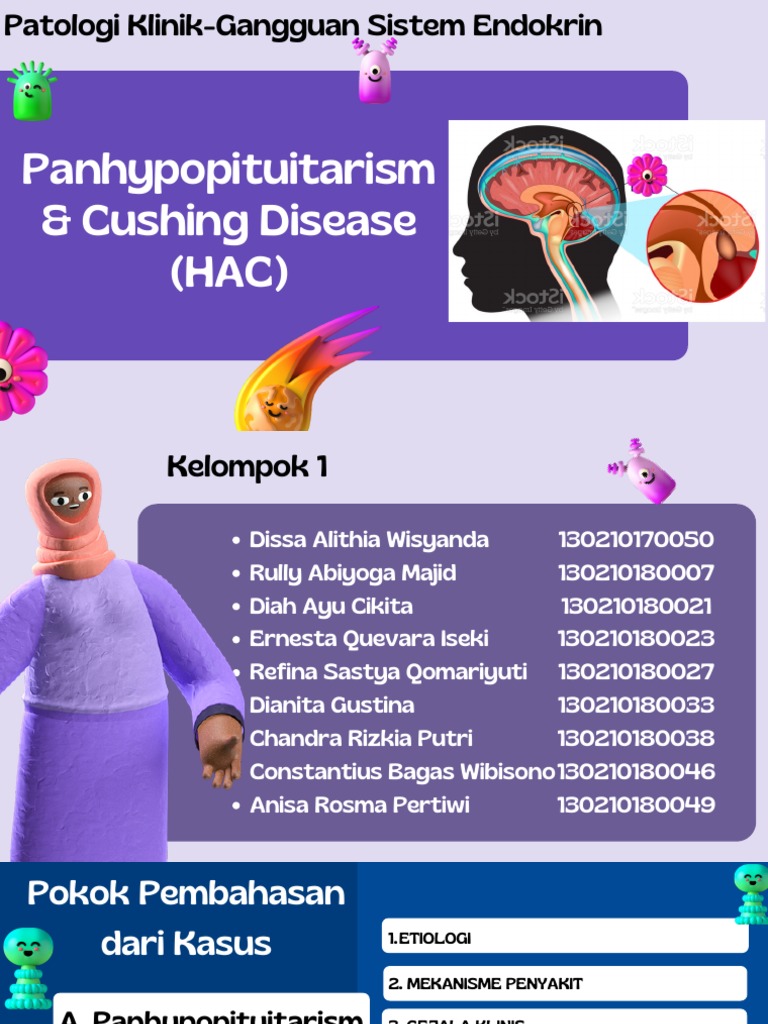 Kelompok 1 - Panhypopituitarism & Cushing Disease - Tugas Kasus ...