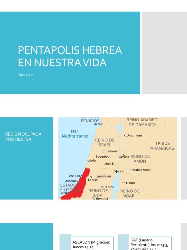 Pentapolis en Nuestra Vida | PDF | Filisteos | Textos Religiosos