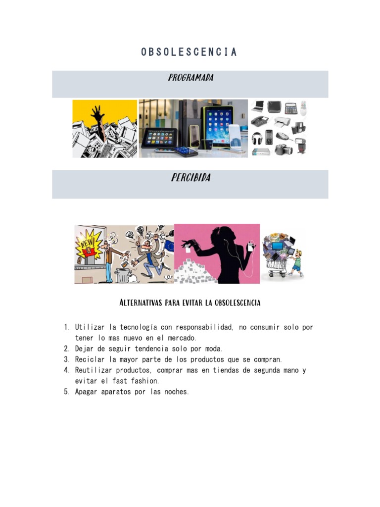 OBSOLESCENCIA | PDF | Estilo de vida