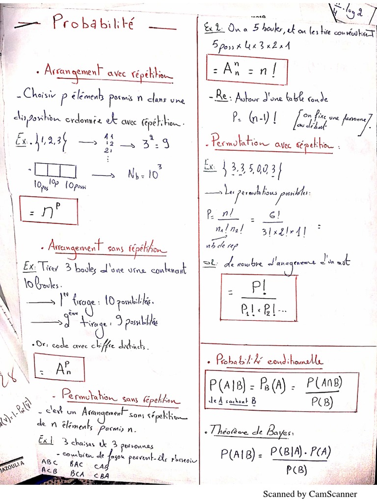 Résumé Probabilité | PDF