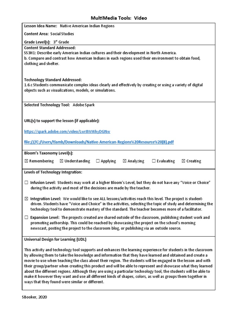 Multimedia Lesson Plan | PDF | Multimedia | Teachers