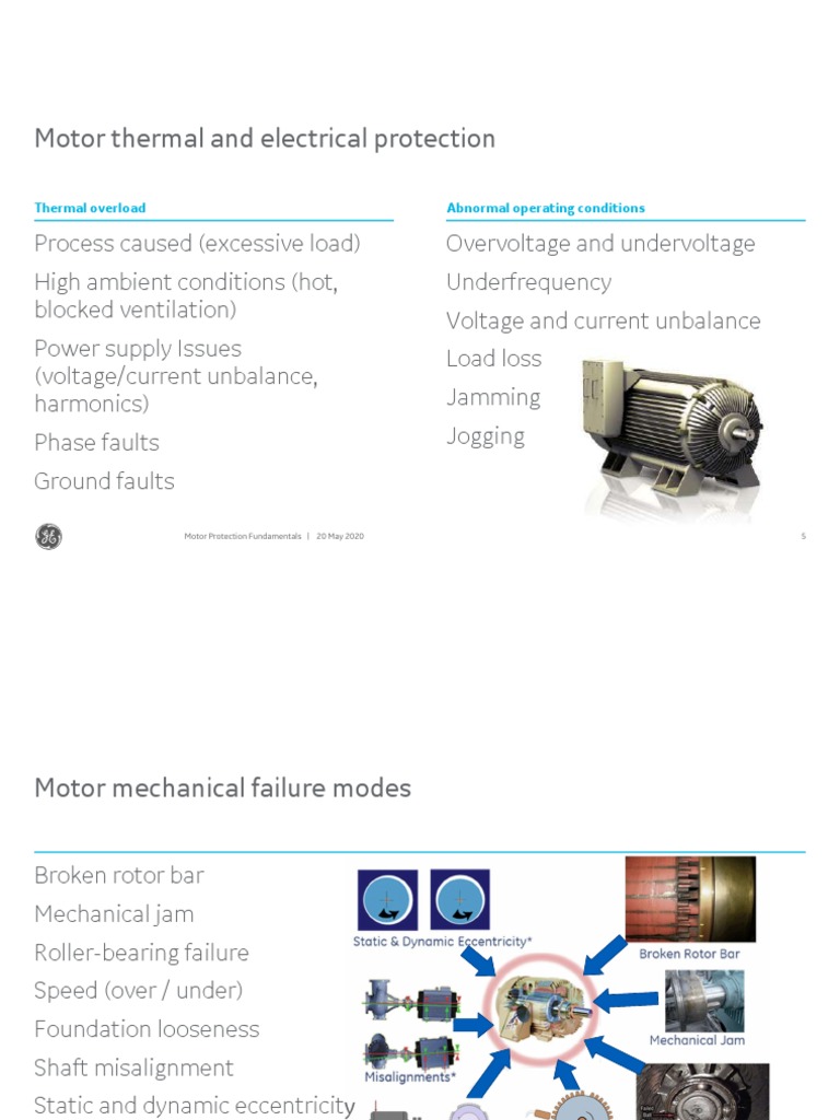 Motor Protection Fundamentals 4 | PDF | Electric Motor | Power Supply