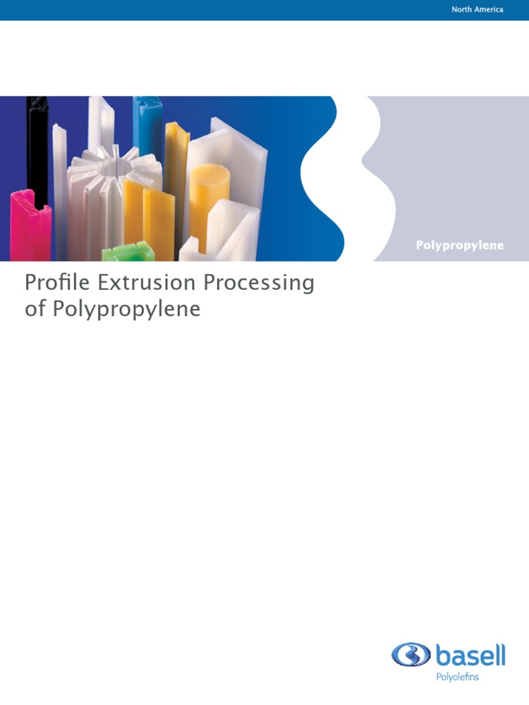 Basell Profile Extrusion Polypropylene Processing Guide | PDF ...