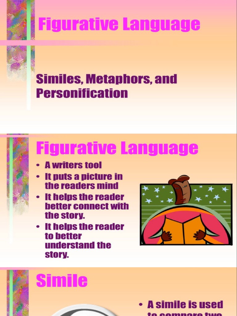 Simile, Metaphor and Personification | PDF