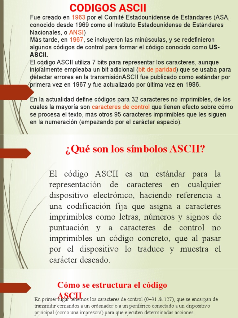 Codigo Ascci | PDF