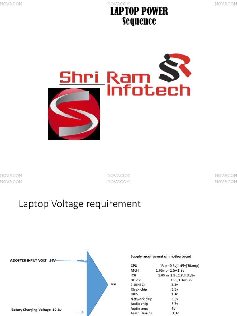 Laptop Power Sequence Overview | PDF | Direct Current | Mosfet