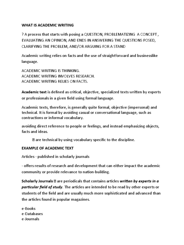 Understanding Academic Writing Essentials | PDF | Essays | Expert