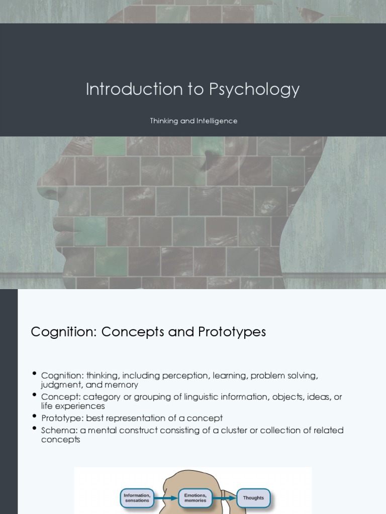 Psychology: Cognition, Language, and Intelligence | PDF | Intelligence ...