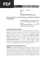 Modelo de Escrito Por Denuncia Penal Por El Delito de Estafa y Otros en Sede Fiscal | PDF ...