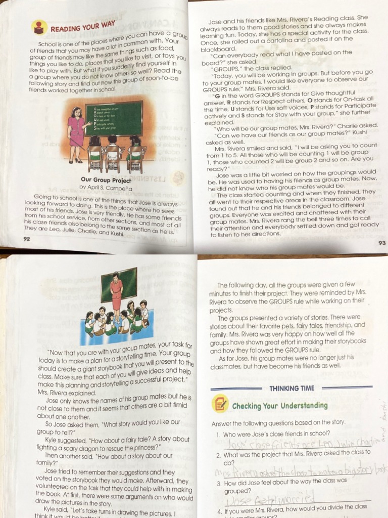 English Book Reading and Comprehension | PDF