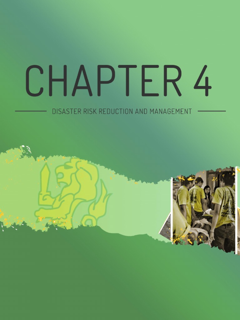 Chapter 4 - Disaster Risk Reduction and Management | PDF | Hazards ...