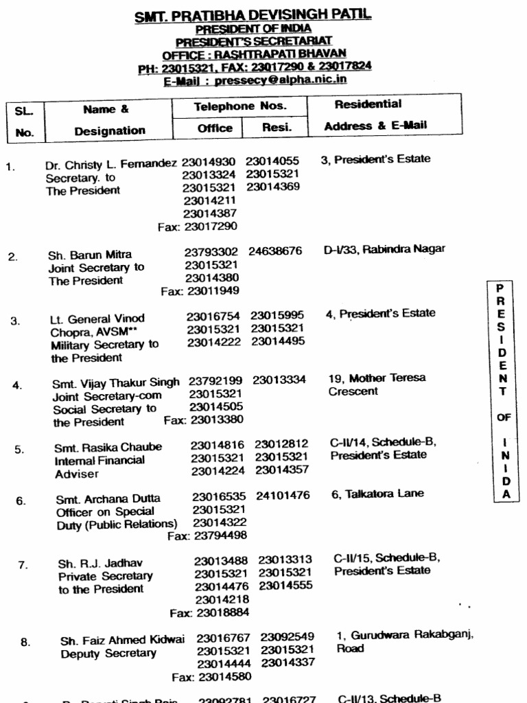 Delhi Directory | PDF | Government | Government Of India