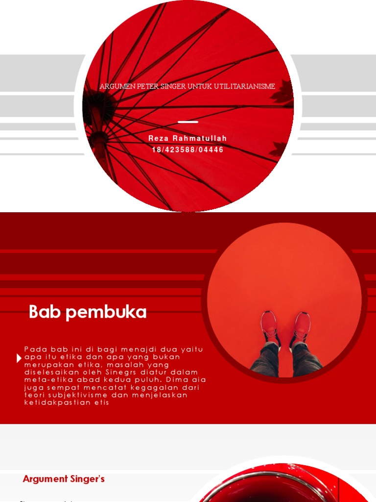Peter Singer's Utilitarianism Argument | PDF