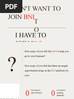 BNI Code of Ethics and Policies BNI | PDF | Fee | Profession