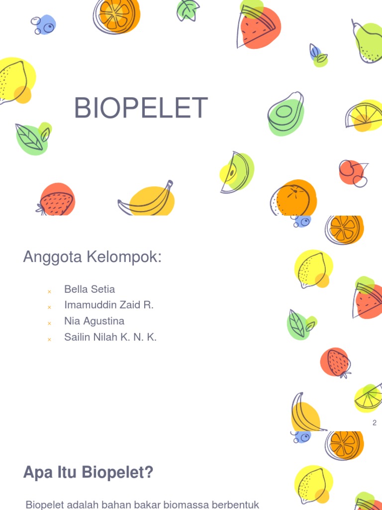 Kel5 Biopelet | PDF | Sains & Matematika