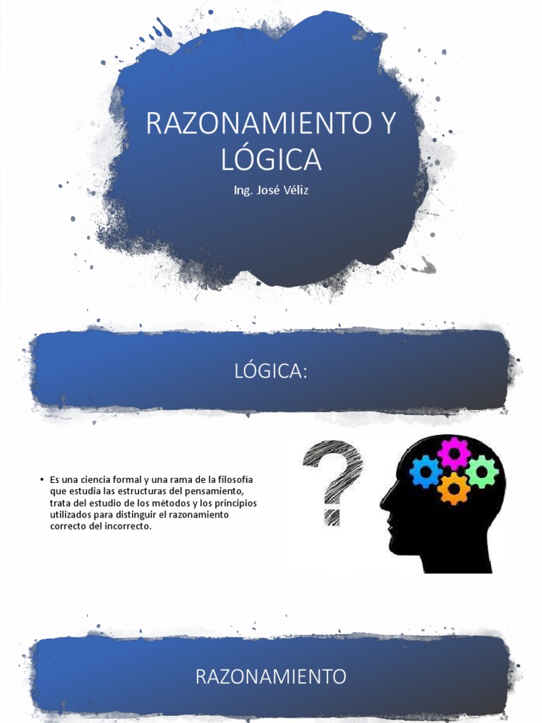 1.0-Unidad Uno Razonamiento y Lógica | PDF | Razón | Razonamiento inductivo