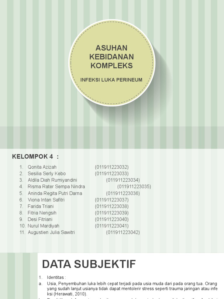 Infeksi Luka Perineum | PDF