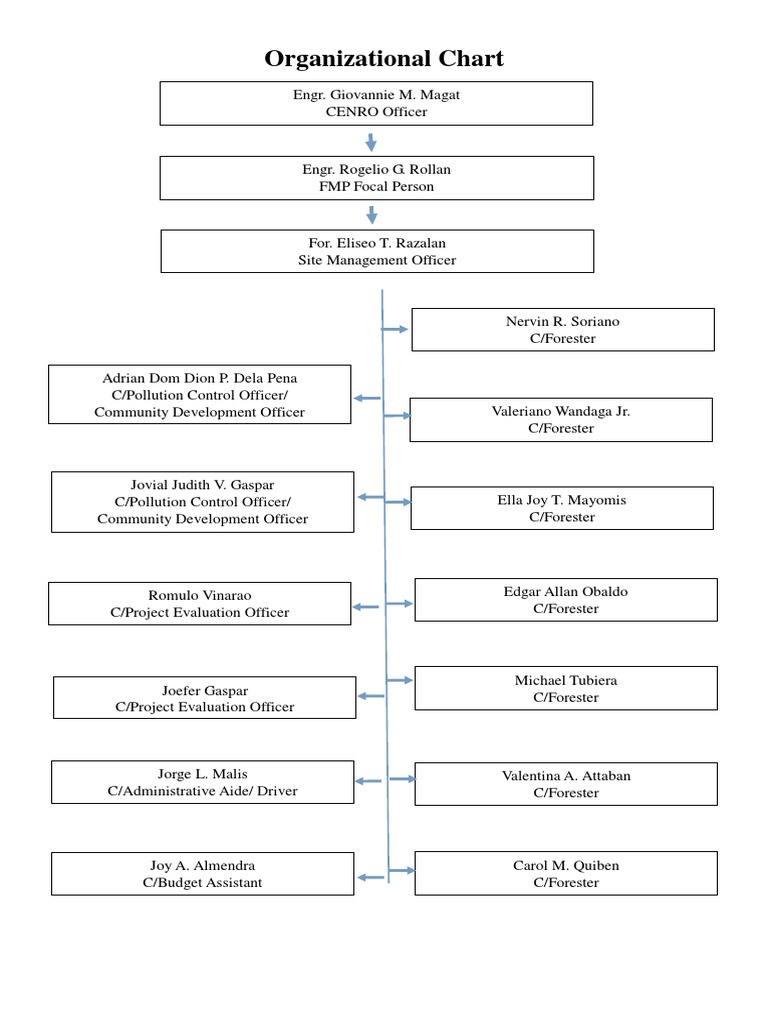 Organizational Chart SUSIMO - Copy 2 | PDF