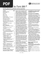 Instructions for IRS Form 8985 | PDF | Partnership | Interest