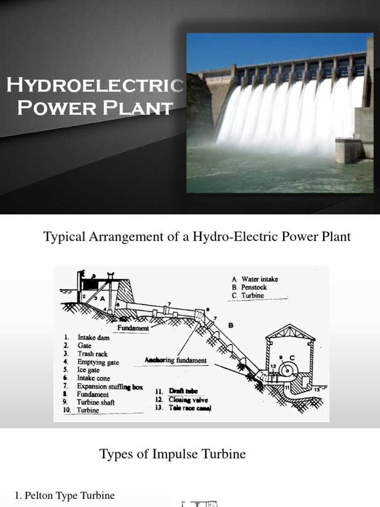 14 Hydro Electric Power Plant | PDF | Turbine | Hydraulic Engineering