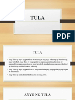 Ang Sukat at Tugma NG TULA | PDF