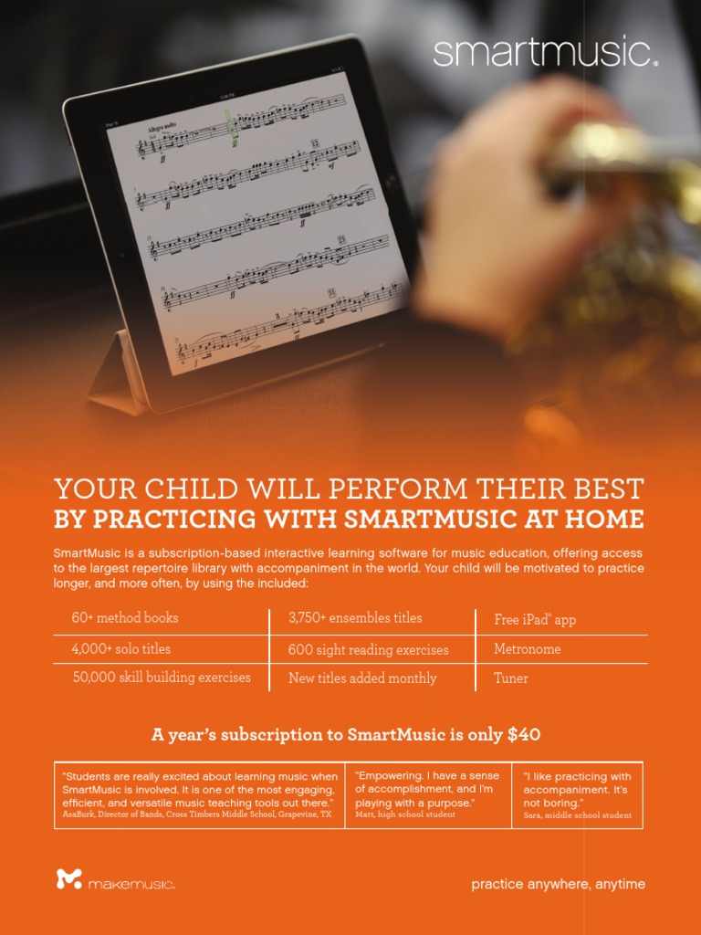 Smart Music Information | PDF | I Pad | Learning