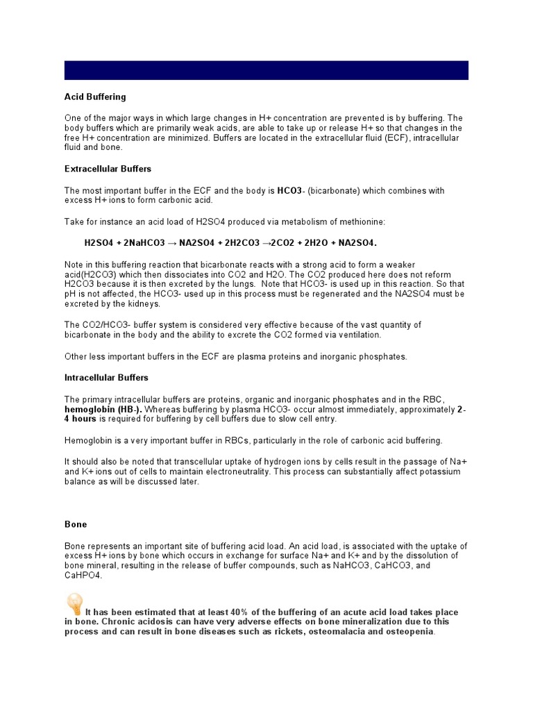 Acid Base Tutorial | PDF | Metabolic Disorders | Metabolism