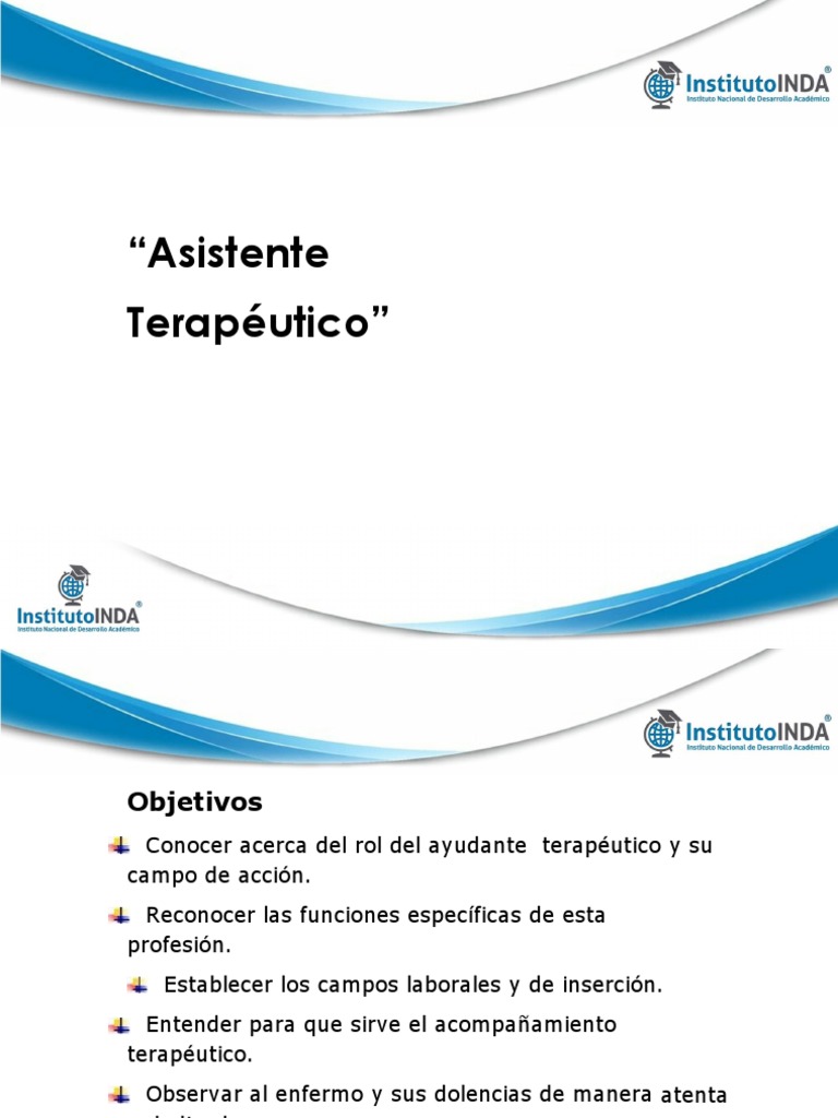 Asistente - Terapeutico - MES01 MOD 1 Y 2 | PDF | Sicología | Psicología del desarrollo