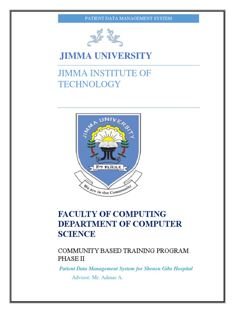 JIMMA University CBTP PHASE 2 | PDF | Data | Information Retrieval