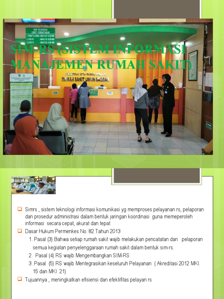 Sim-Rs (Sistem Informasi Manajemen Rumah Sakit) | PDF