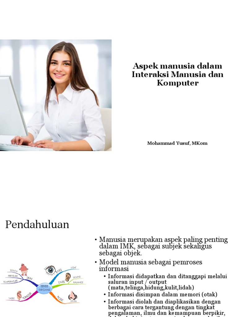 Aspek Manusia Dalam IMK | PDF