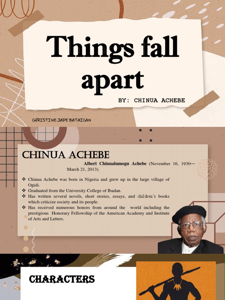 Things Fall Apart | PDF