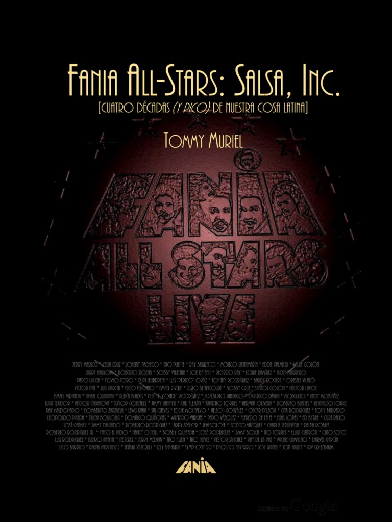 Fania All Stars Salsa Inc | PDF