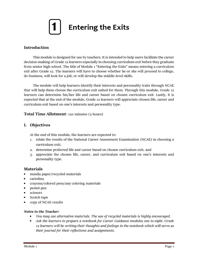 Career Choices for Grade 12 Teachers | PDF | Employment | Outsourcing