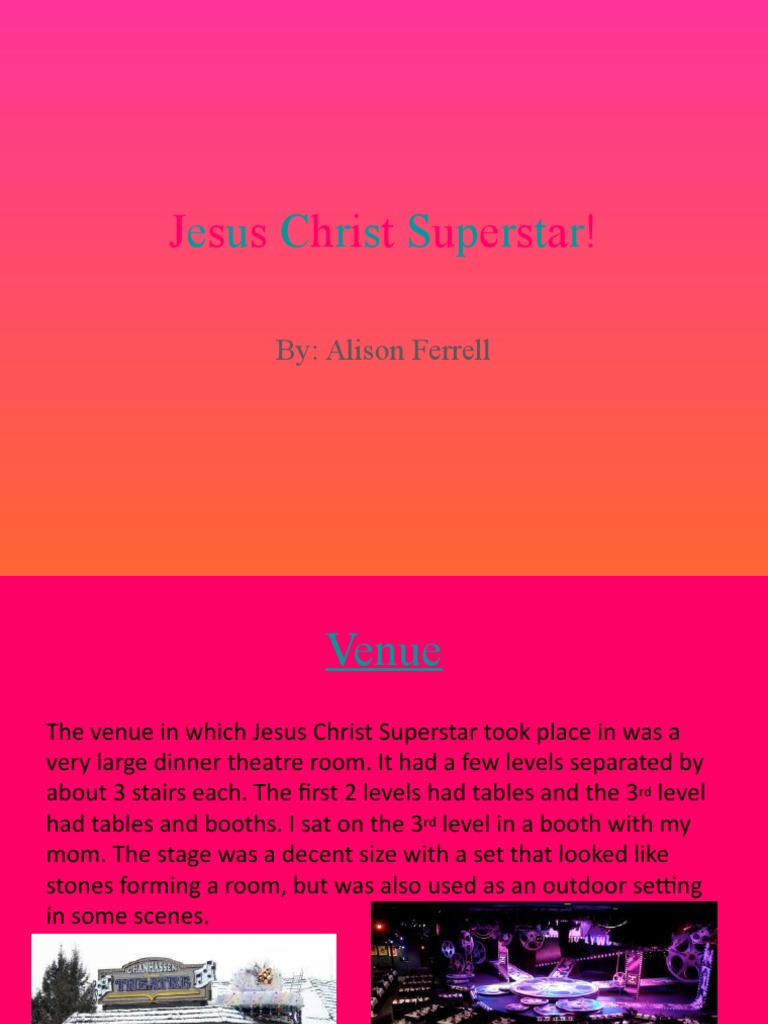 Jesus Christ Superstar! | PDF | Jesus | New Testament Content