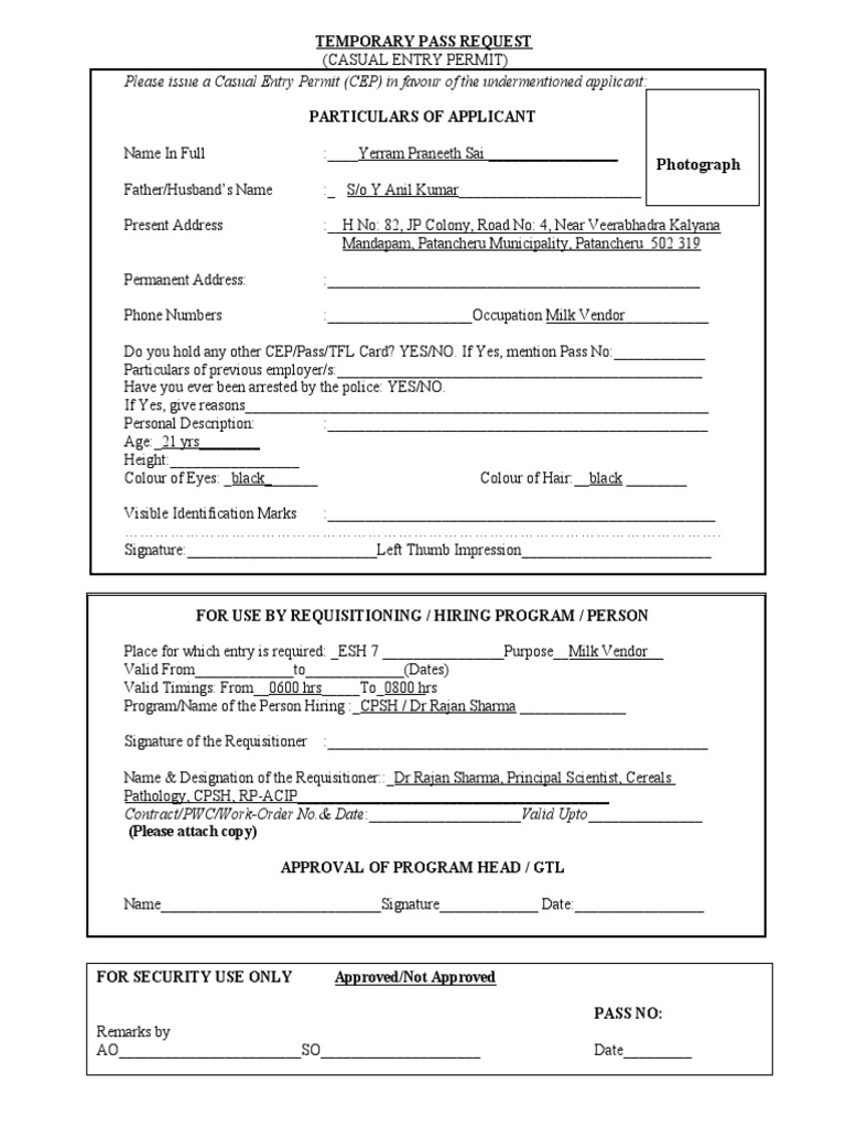 CEP Format-Revised | PDF | Government And Personhood | Document