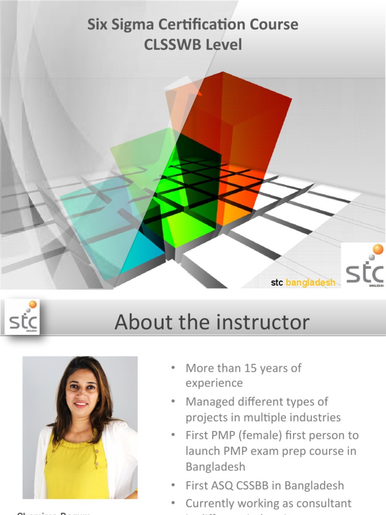 2020.10 - Compiled Slides - LSSBB 1 | PDF | Six Sigma | Statistics