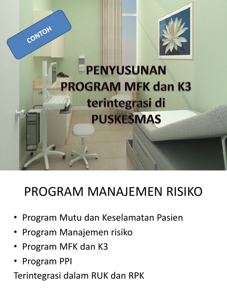 Program MFK dan Keselamatan Puskesmas | PDF