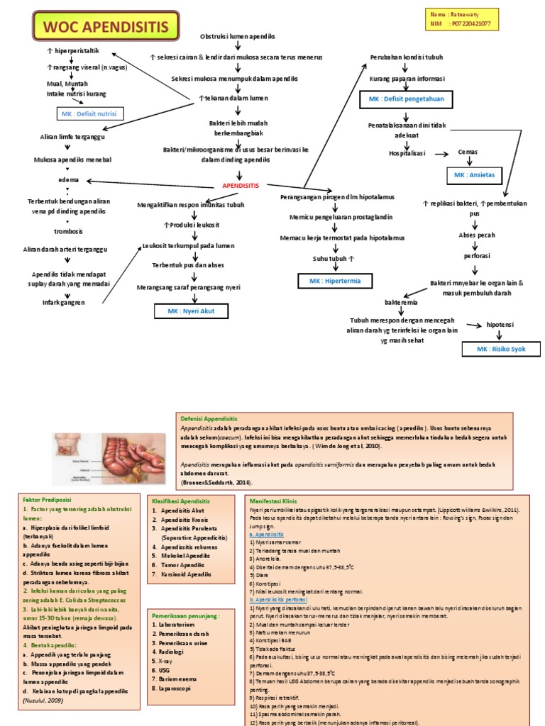 WOC Apendisitis Ratnawaty 1 | PDF