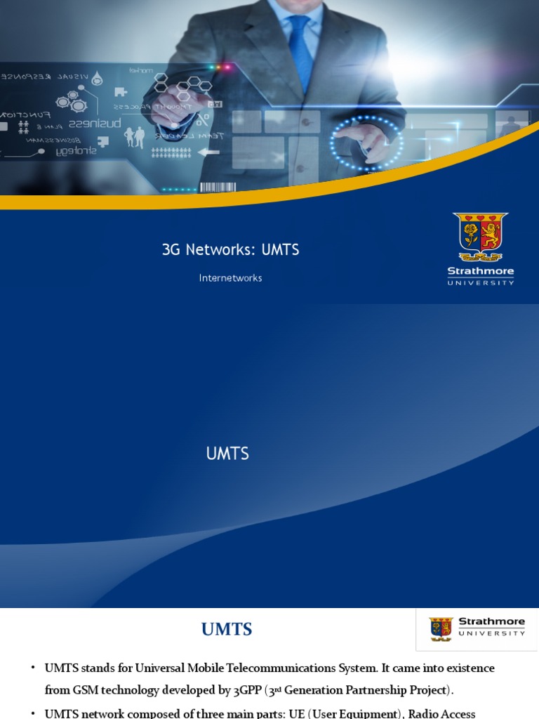 3G Networks: UMTS: Internetworks | PDF | Ip Multimedia Subsystem ...