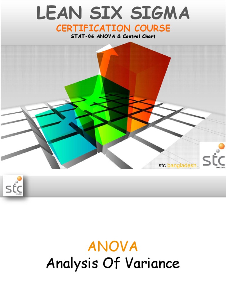 STAT - ANOVA and Control Chart | PDF | Analysis Of Variance | Student's ...
