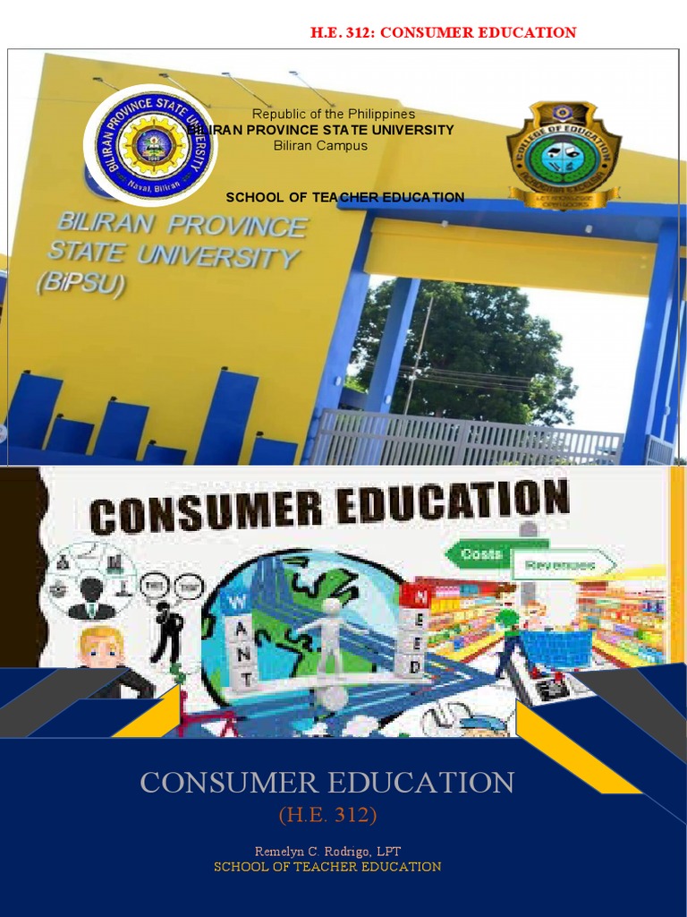 Consumer Education Module Overview | PDF | Teachers | Behavior