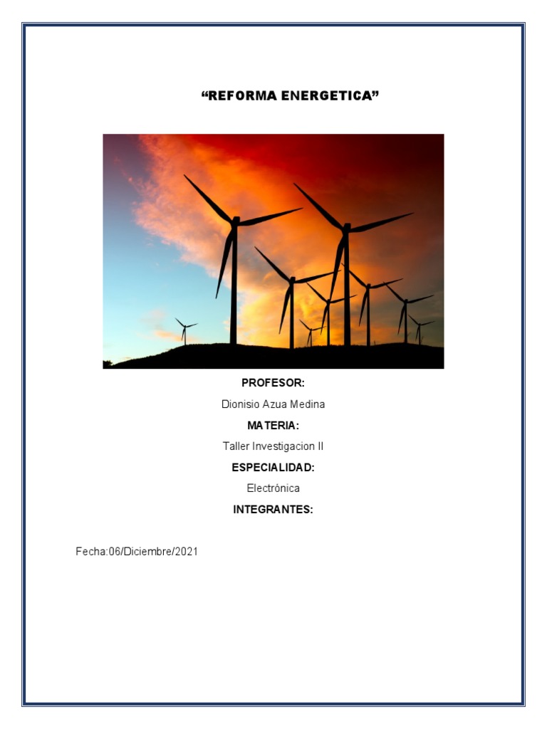 Reforma Energetica | PDF | Petróleo | México